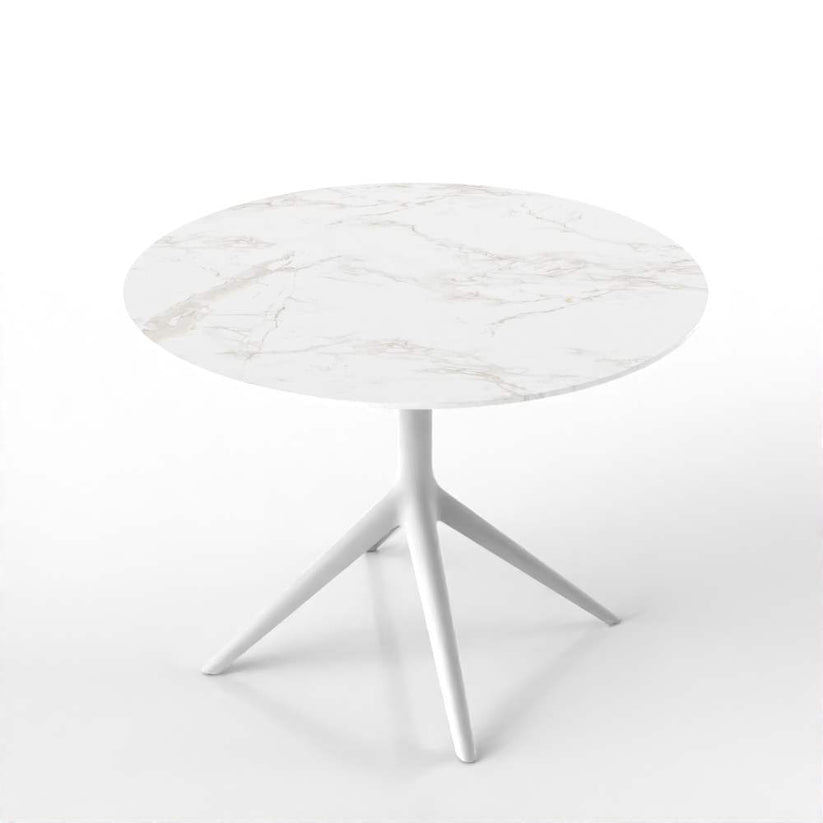 MARISOL Round Table 100cm in Metal for outdoor use by VONDOM – Arqibo